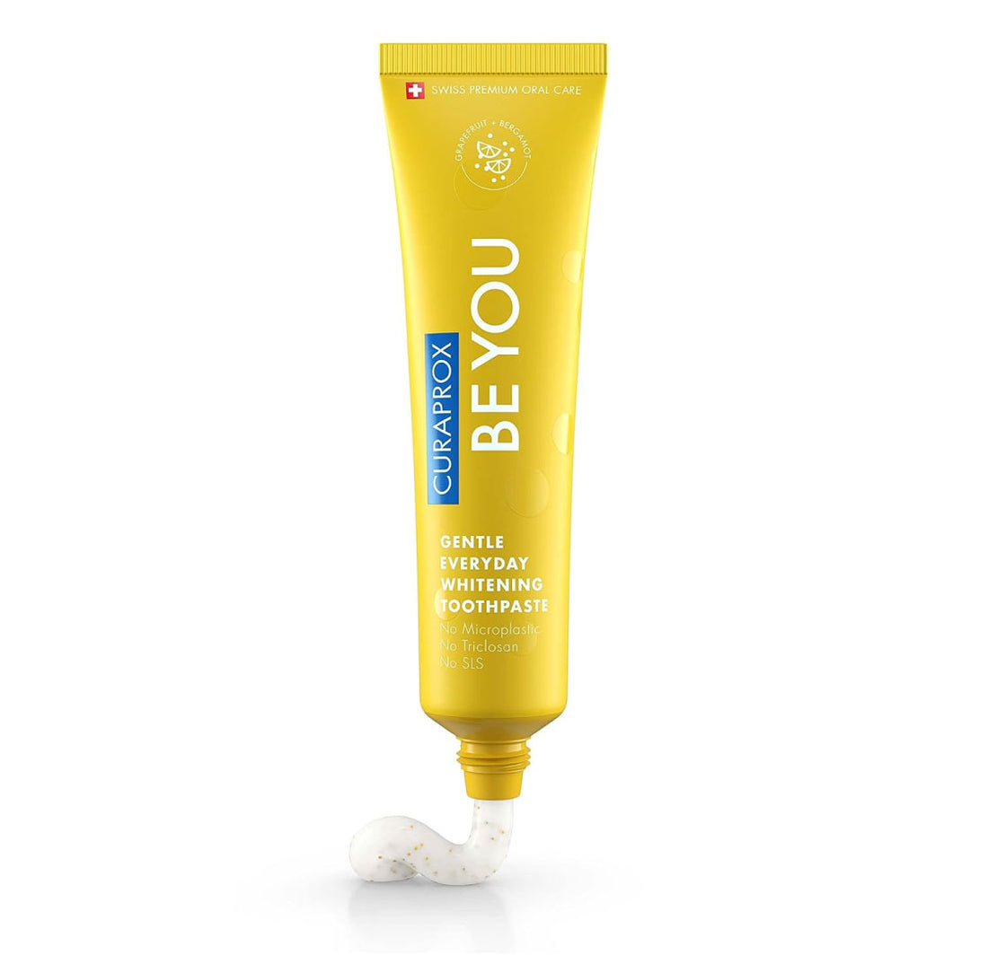 Curaprox Be You Grapefruit + Bergamot Flavor, Fluoride Toothpaste (60m ...